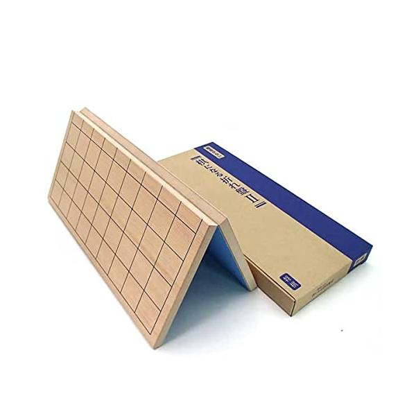【ご購入後の当店からの連絡はご登録のメールアドレスに通知いたします。必ずご確認ください】【商品概要】実用新案の【蝶番がない】棋になる折れ将棋盤サイズ：33.5cm×36.5cm×1.2cm 。重さ：1.2kg。材質：ＭＤＦ圧縮木材蝶番がない...