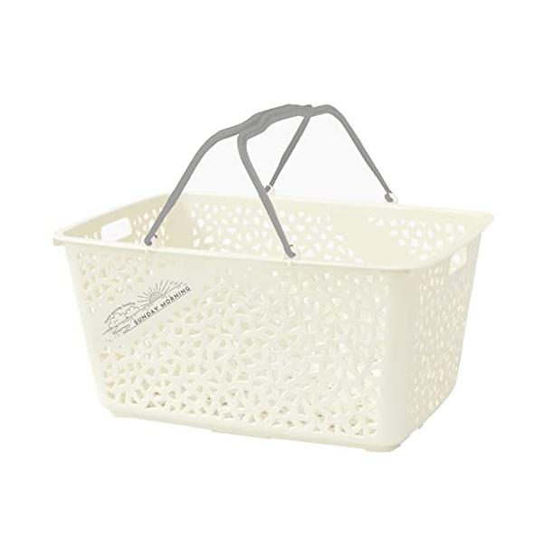【ご購入後の当店からの連絡はご登録のメールアドレスに通知いたします。必ずご確認ください】【商品概要】【商品説明】買い物かごとしてちょうど良いサイズのバスケット全面メッシュで軽く、耐衝撃にも強い水はけ・ホコリはけが良く、使い方いろいろ洗濯かご...