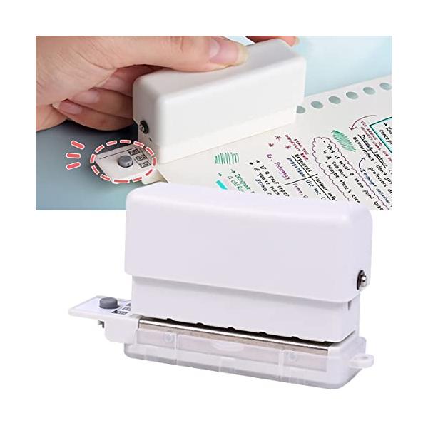 【ご購入後の当店からの連絡はご登録のメールアドレスに通知いたします。必ずご確認ください】【商品概要】【A4/B5/A5ペーパーに対応可能】穴あけパンチ1本だけでA4（30穴）/A5（20穴）/B5（26穴）3種類の紙に対応できます。使いやす...