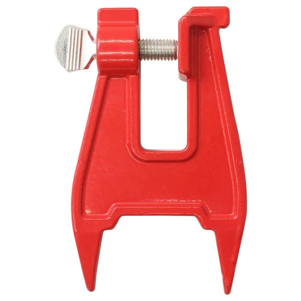 【ご購入後の当店からの連絡はご登録のメールアドレスに通知いたします。必ずご確認ください】【商品概要】チェーンソーの目立てをする際に、ガイドバーにセットして安定性を高める『目立て用クランプ』クランプの反対側には木材などに刺すことができる角が付...