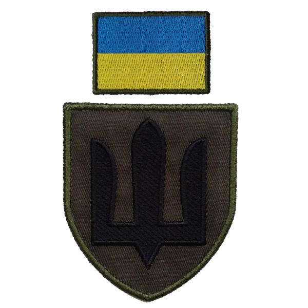 【ご購入後の当店からの連絡はご登録のメールアドレスに通知いたします。必ずご確認ください】【商品概要】ウクライナ軍の（青）ベロクロワッペンです。サバゲー迷彩服の肩、胸パッチやタクティカルベスト、ジャケットにピッタリ。ベルクロ付きなのですぐに迷...