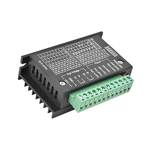 【ご購入後の当店からの連絡はご登録のメールアドレスに通知いたします。必ずご確認ください】【商品概要】【ステッピング モーター ドライバー】このステッピングモータードライバーは、ロボット、オートメーション機器、その他のモーターアプリケーション...