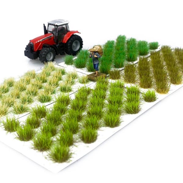 【ご購入後の当店からの連絡はご登録のメールアドレスに通知いたします。必ずご確認ください】【商品概要】【セット内容】：A*春の草1箱--モデル草約32個＋ケース*1（4箱ではありません）【サイズ】：2つサイズのモデル草。大きめのは幅10mmで...