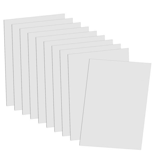 【ご購入後の当店からの連絡はご登録のメールアドレスに通知いたします。必ずご確認ください】【商品概要】?【色・枚数】白色塗装の10枚セット（糊なし）。?【サイズ】厚さ5mm、A4サイズ（297mm×210mm）?【用途】建築模型、工作、店内P...