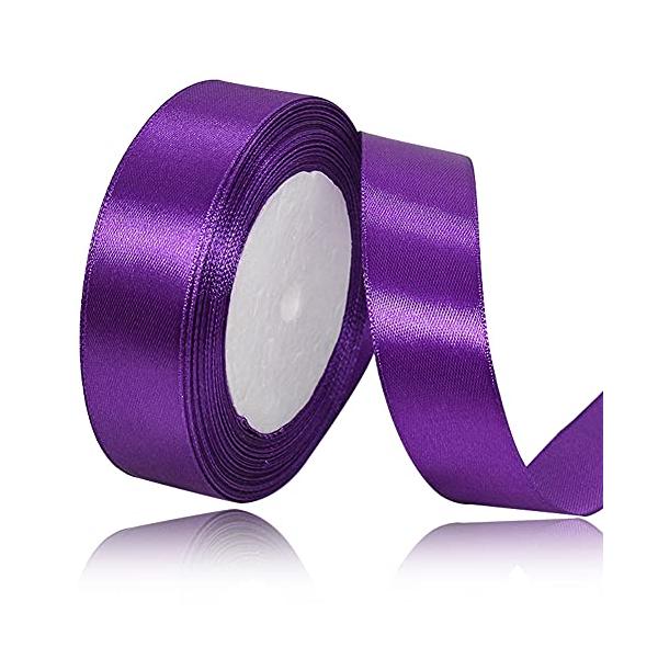 【ご購入後の当店からの連絡はご登録のメールアドレスに通知いたします。必ずご確認ください】【商品概要】サテンリボンサイズ - 1インチ≒25mm（幅）、25ヤード/ロール（長さ）プレミアム素材 - リボンは100%ポリエステル生地でできており...