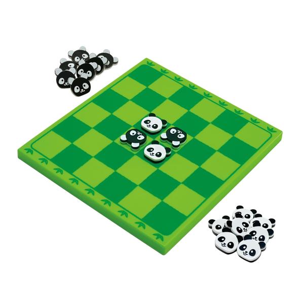 【ご購入後の当店からの連絡はご登録のメールアドレスに通知いたします。必ずご確認ください】【商品概要】リバーシを含め3種類の遊びができます。【商品説明】説明かわいいパンダのリバーシ! パンダのコマではさんだり、ひっくり返したり・・リバーシを含...