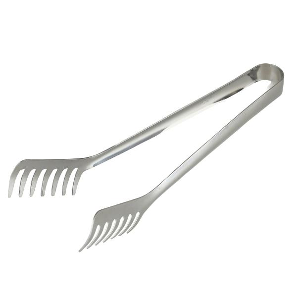 【ご購入後の当店からの連絡はご登録のメールアドレスに通知いたします。必ずご確認ください】【商品概要】パスタなどの盛り付けや取り分けに便利な、スパゲティートングです。サイズ：260×80×60mm　重量：95g素材・材質：ステンレススチール生...