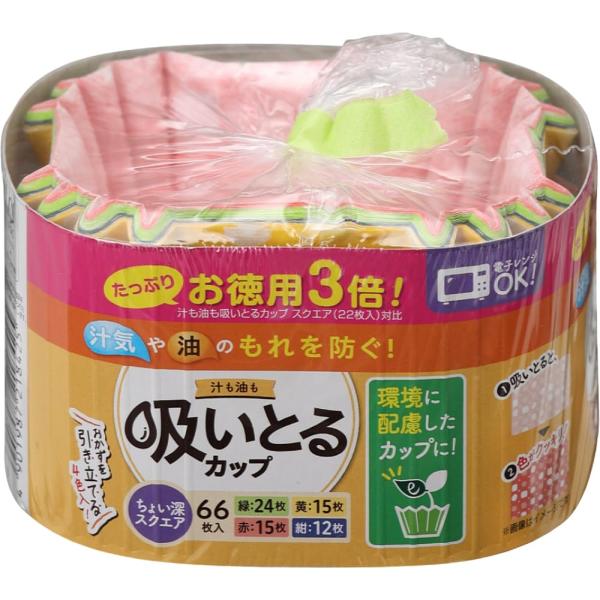 【ご購入後の当店からの連絡はご登録のメールアドレスに通知いたします。必ずご確認ください】【商品概要】サイズ:スクエア本体重量(約):総重量/42g素材・材質:コットン/バイオPET/PET生産国:日本内容量:4色 (赤・緑・黄・紺) 66枚...