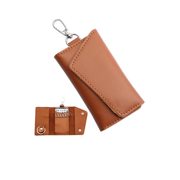 【ご購入後の当店からの連絡はご登録のメールアドレスに通知いたします。必ずご確認ください】【商品概要】【上質な第一層牛革】牛革の最表面の皮を使用したキーケース。本革の質感、タイトな牛革、素晴らしい光沢、強い靭性と通気性があるもので。より耐久性...