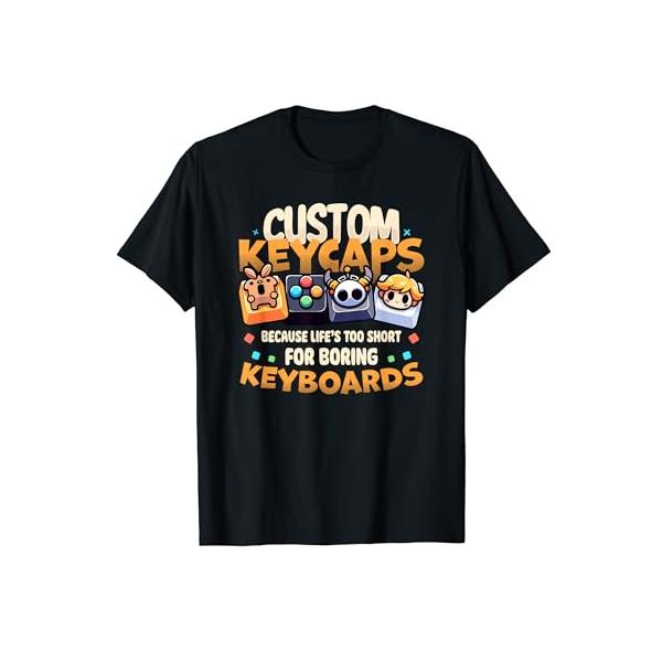 【ご購入後の当店からの連絡はご登録のメールアドレスに通知いたします。必ずご確認ください】【商品概要】当社の「Custom Keycaps, because life is short for boring keyboards」デザインでキー...