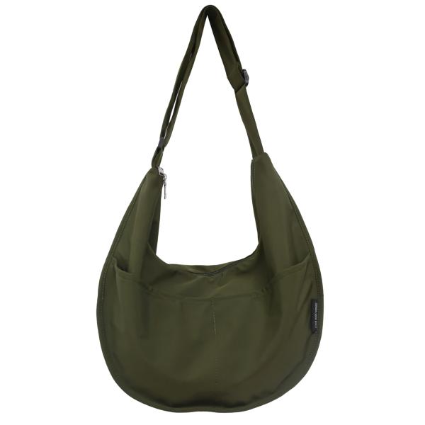 【ご購入後の当店からの連絡はご登録のメールアドレスに通知いたします。必ずご確認ください】【商品概要】【マチが広くて大容量】A4サイズの雑誌やノート・教科書などを収納できる便利な大きさのナイロンショルダーバッグです。マチが広くて見た目以上に荷...