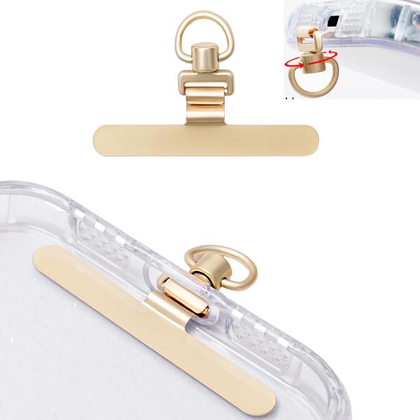 【ご購入後の当店からの連絡はご登録のメールアドレスに通知いたします。必ずご確認ください】【商品概要】【革新版-360°回転仕様】：この新発売ストラップホルダーは創造的に360°旋回可能な金属軸採用で捻れによるストラップホルダーの劣化、摩耗を...