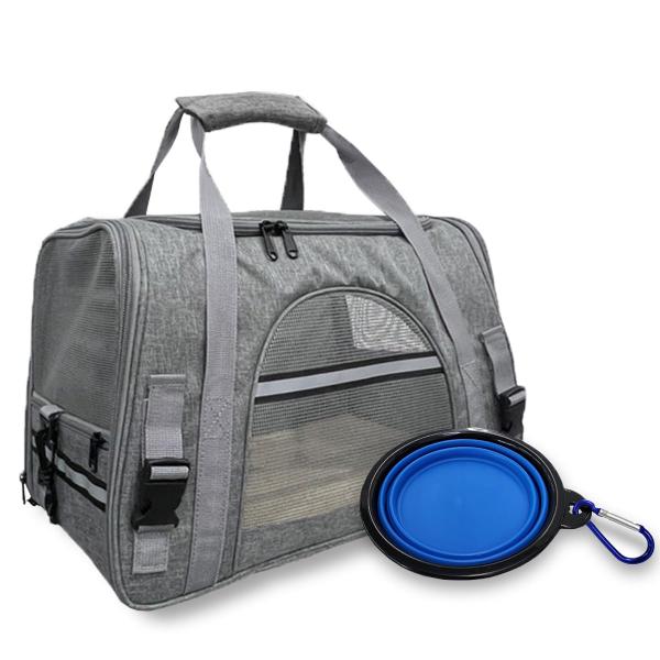 【ご購入後の当店からの連絡はご登録のメールアドレスに通知いたします。必ずご確認ください】【商品概要】【高品質】このペットキャリーバッグの長さ37cm、横幅25cm、高さ29cm。使わない時に畳んで収納出来ます、畳んた後厚さは6cmになります...