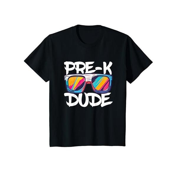【ご購入後の当店からの連絡はご登録のメールアドレスに通知いたします。必ずご確認ください】【商品概要】男の子と女の子のための完璧なギフトアイデア - Pre-K DudeTシャツ。 息子、娘、小さなスタッド、生徒、学童、学生、子供、幼稚園、幼...