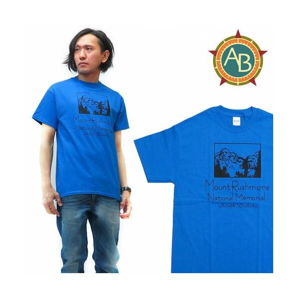 ■AMERICAN BACK COUNTRY アメリカンバックカントリー 半袖 Tシャツ MOUNT RUSHMORE モデル身長１７５センチ　体重５８キログラム　Mサイズを着用AMERICAN BACKCOUNTRYは1993年に、フラン...