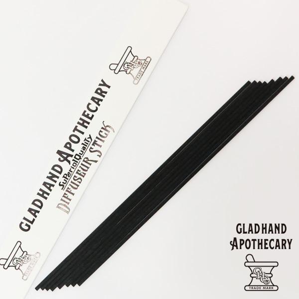 グラッドハンドアポセカリーのリードディフューザー用の替えスティック。ディフューザーに刺すことでスティックに吸い込まれたアロアオイルが空気中に気化し心地よい香りを広げます。本数を増やす、スティックをひっくり返す、取り換えるなど好みに応じでご自...