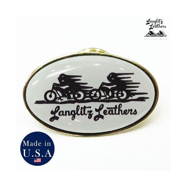 ■ラングリッツ・レザーズ Langlitz Leathers Pins ピンバッチ    ライダー好みのレザー製品を制作しているラングリッツレザーズからオリジナルのピンバッチが登場です。【LanglitzLeathers】【爆買】