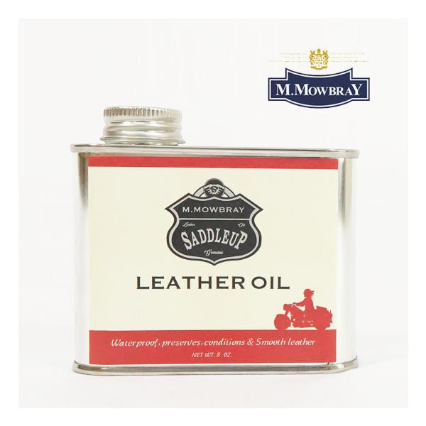 皮革に栄養、防水力、潤いを与え保革します。天然ミンクオイルを使用しています。無色ですのでそんな色の革製品にもお使いいただけます。皮革になじみやすいリキッドタイプです。【MMOWBRAY】【モンブレィ】【爆買】