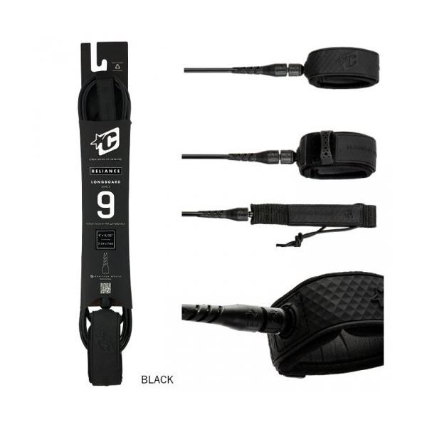 CREATURES日本正規メーカーより入荷した商品です。<Size> 9feet x 9/32" カラー ブラック★足首に巻く一番オーソドックスな人気タイプです。★NSC（ノンスリップカフ）仕様 ★DNAフレックスモールド ★リ...