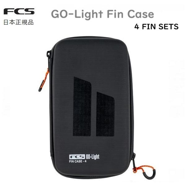 2026年に5月以降にFCS日本正規メーカーより入荷した正規品です。FCSのフィンケース★セミハードタイプなので安心！★縦約13cmｘ全幅約24.5cmｘ厚み約7.5cm★ポケットが4つあるのでショートのトライフィンを4セット前後収納可能。...