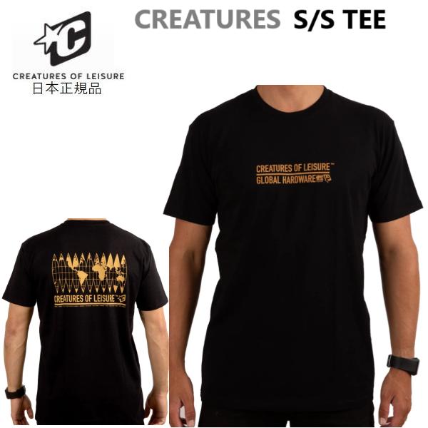 CREATURES Ｔ 半袖※CREATURES日本正規メーカーより仕入れた商品です一般的な厚みのコットンを使用。<color> ブラック<SIZE>　MENS Mサイズ仕様）Regular fit、Crew nec...