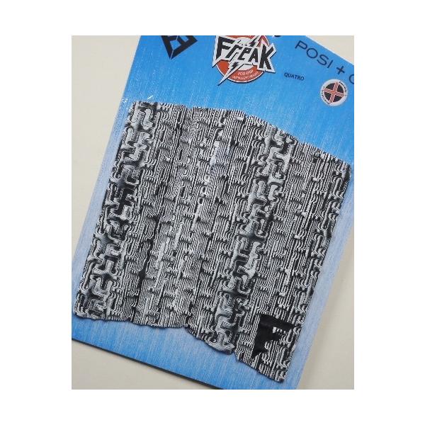 FREAK フリーク デッキパッド QUATRO  国内正規代理店出品 ★4ピース★ホワイトアシッド （カラーの細かいデザインは一つ一つ異なります。指定はできません）★長さ：34.0cm 幅：31.0cm★4ピースのフロントパッド。非常にグ...