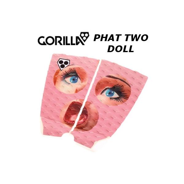 Gorilla Grip deck pad (ゴリラグリップ) 国内正規品 商品情報 PHAT TWO DOLL    ★2ピース　（全長　約31cmｘ  最大幅　約32cm）(1)パッケージを外してクリックポスト無料（日時指定代引き不可）...