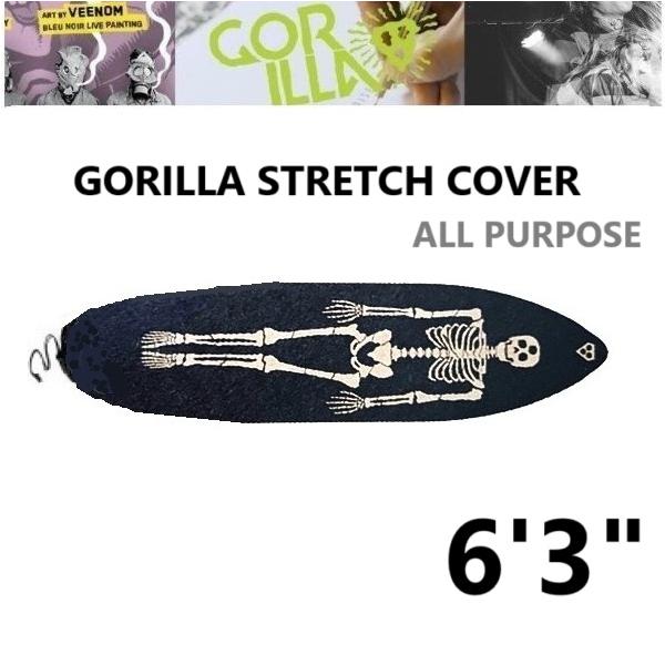 2025年にGORILLA GRIP日本正規メーカーより入荷の商品です。★サイズ SHORT BOARD 6'3 (6'3"までの少しだけ幅広のノーマルショートボードまで対応。最大幅は20'1/2くらいまでは入ります）注）ラウンドノーズ系は...