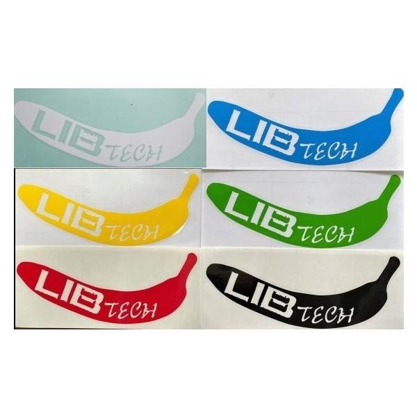 libtech リブテック　ステッカー 日本正規メーカー商品★サイズ／縦9cm×横25cm ★ダイカット（抜き型タイプ）★ポスト投函のクリックポストでの発送に限り送料込みの価格です。※台紙やステッカーの微妙なカラーは入荷時によって多少変わる...