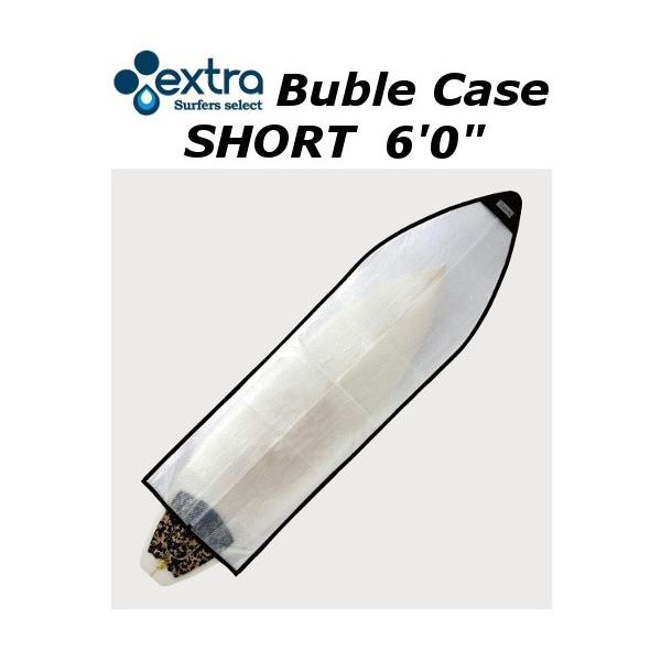 EXTRA日本正規メーカーより2024年5月以降に入荷しましたEXTRA BUBBLE CASE SHORTBOARD<size>長さ 6'0"（170cm〜210cm)ｘ幅58cmトリップなどのときのサーフボードの保護におすす...