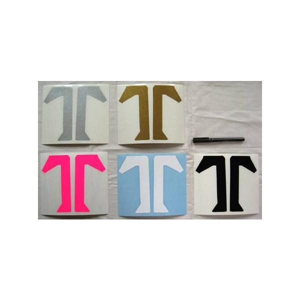TECHNINE テックナイン オリジナルステッカーA <Size>  縦約145mm x 横約165mm<Color> Silver(上左), Gold(上右) 　　　　Pink(下左), White(下中), B...