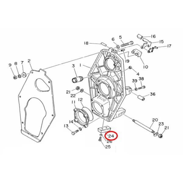 ヤマハ純正部品 船内外機MU-2用防蝕亜鉛  トランサムアノード ジンク 6A5-45836-01使用個数は2個ですが、価格は一つの価格です。両方交換される場合は2個ご注文ください。6A5-45836-00↓品番変更6A5-45836-01...
