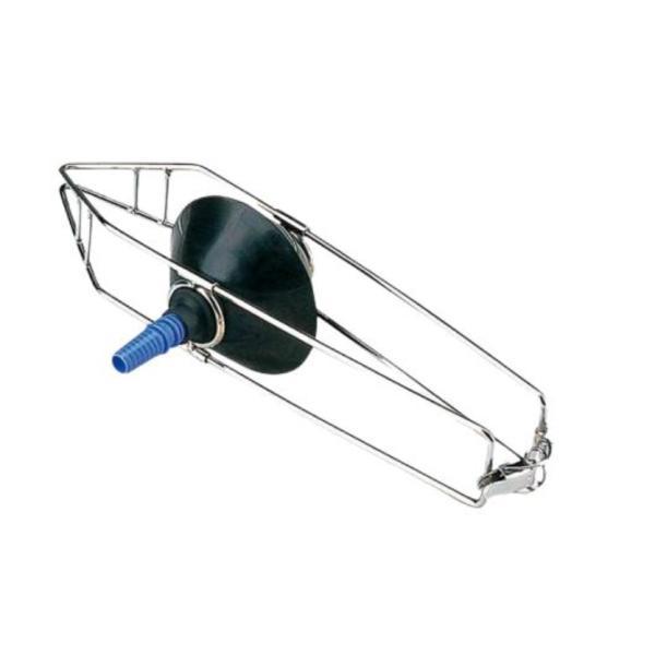 (1)2000H,225F・G、250B・C、F200A、SXドライブ(2)それ以外の船外機すべてU字形の形状により確実に固定できます。＊ホースサイズ12.7mm