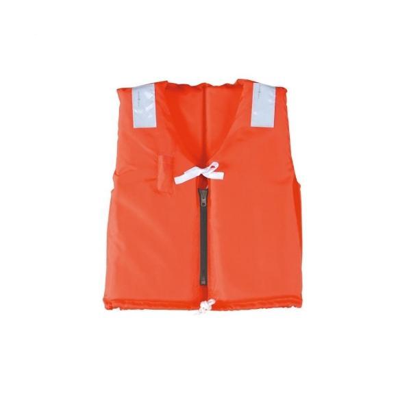 ■メーカー　：　高階救命器具■品番　：　TK-30RS■カラー　：　オレンジ■サイズ　：　フリー（大人用）■浮力　：　7.5kg以上／24時間■材料　：　覆布／ポリエステル100%　　　浮力材／ポリエチレン