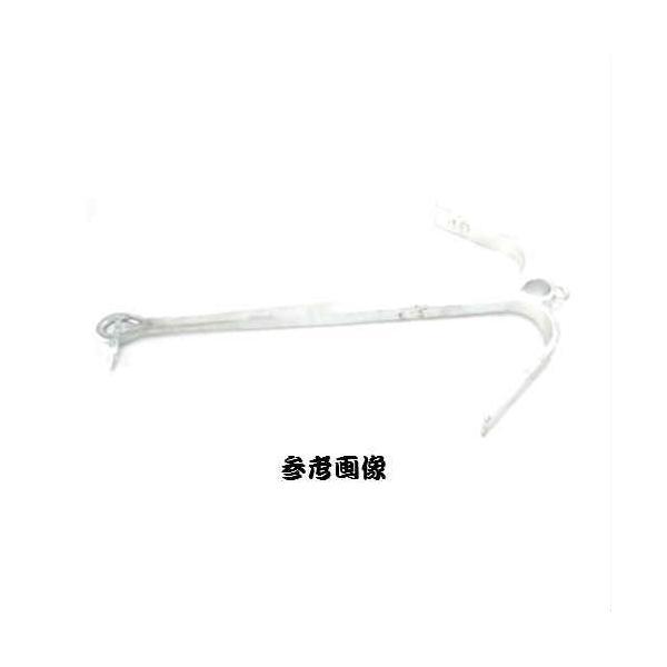 唐人アンカー 錨 亜鉛メッキ 白ドブづけ サイズ：：：全長・約105cm爪端から爪端・約59cm ※鍛造製品の為、商品毎により、重量・寸法に若干の差が ある場合があります。重量は重めとなります。※欠品の場合は、製作に2週間ほど必要となります...