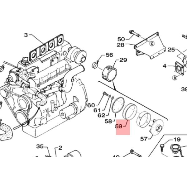 ヤマハ純正のエアエレメントで、マリンディーゼルエンジンに使用しています。《主な使用機種》MD386K/KH/KUHMD750KHA/KUH/KUHPSX750KM