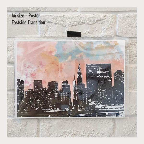 A4サイズのプリントアートポスターマスキングテープなどで簡単に飾れるように、OPP袋に入れてお届けいたします。リビングのインテリアや、玄関・トイレ・階段などの狭い場所のワンポイントに、アートを飾ってみてはいかがでしょうか。種類：グラフィック...