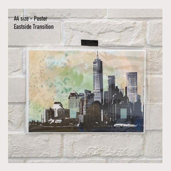 A4サイズのプリントアートポスターマスキングテープなどで簡単に飾れるように、OPP袋に入れてお届けいたします。リビングのインテリアや、玄関・トイレ・階段などの狭い場所のワンポイントに、アートを飾ってみてはいかがでしょうか。種類：グラフィック...