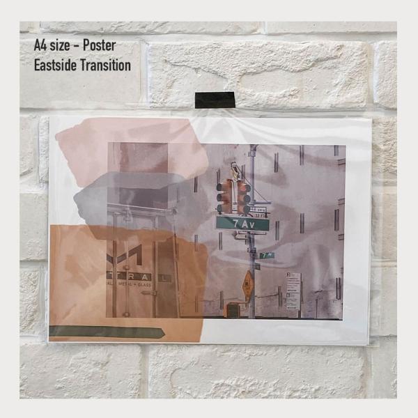 A4サイズのプリントアートポスターマスキングテープなどで簡単に飾れるように、OPP袋に入れてお届けいたします。リビングのインテリアや、玄関・トイレ・階段などの狭い場所のワンポイントに、アートを飾ってみてはいかがでしょうか。種類：グラフィック...