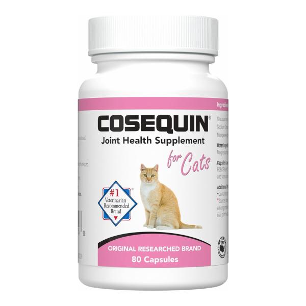 NUTRAMAX社のコセクイン for Cats 猫用　80カプセル入りです。日本ではエランコジャパンが代理店で販売しています。本製品は新しいパッケージになり箱には入っていません。内容成分量は日本版と同じです。使用方法：カプセルに入ったパウ...