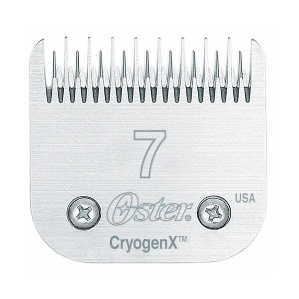 Oster社プロフェッショナルブレード（刃）は、最高品質の炭素鋼から手作業で製造され、ロックウェルスケールC（ＲＣ62-66）の硬度化されその後CRYOGENIC加工が施され、より硬度の高い製品に仕上げられています。