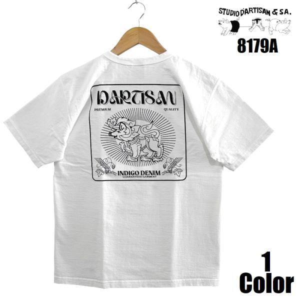 ■ＳＰＥＣＳブランド：STUDIO D'ARTISAN ステュディオ・ダ・ルチザン商品名：'PREMIUM QUALITY'吊り編みプリントＴシャツ商品番号：8179A取扱サイズ：S (36)　M (38)　L (40)　XL (42)カラ...