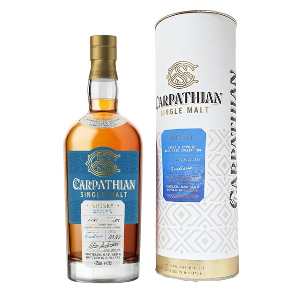■　商　品　名　■カルパチアンシングルモルトウイスキー　ギリシャ&amp;キプロスワインカスクコレクション　ヴラディアーノCarpathian Single Malt Whisky Greek &amp; Cypriot Wine Cask...