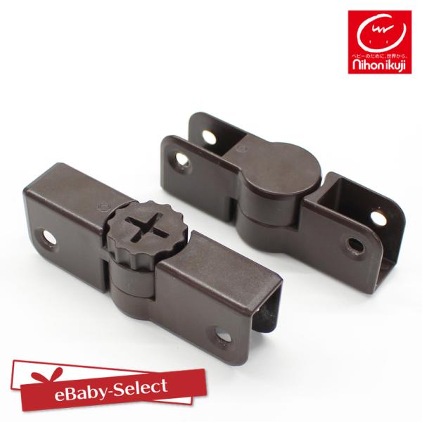 ※接続パーツ上下（オリジナルタイプ）１セットのみの部品販売です。本体は付属しておりません。ご注意ください。※木製パーテーションFLEX、木製サークルFLEX用のパーツとは異なります。ご購入前に必ずご確認ください。【対応商品】・おくだけドアー...