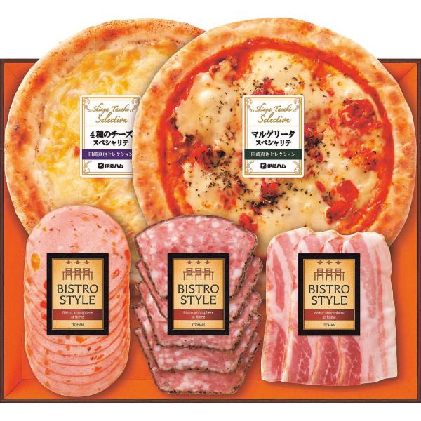 冷凍・個食パックのソーセージと田崎真也セレクションピザ2種のコラボセット。オードブルに最適です。■商品内容●ピザマルゲリータスペシャリテ270g、ピザ4種のチーズスペシャリテ260g、パストラミベリーローラー65g、国産豚肉使用直火窯熟成ベ...