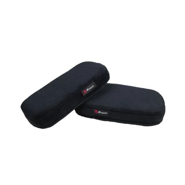 【発売日：2024年06月27日】■Arozzi (アロッツィ) 低反発アームレストカバー Memory Foam Armrest Pads -Black 多様なゲーミングチェアに適合する汎用タイプのアームレストカバー ブラック AZ-MF...
