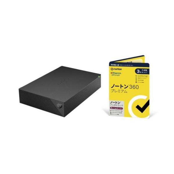 ■4981254072493　HD-SGDA4U3-B Seagate製ドライブ内蔵 CMR方式採用 HDD 4TB　と5397231028787　ノートン 360 プレミアム/ノートン アンチトラック 同時購入 3年5台版 ヤマダ専用　のセット
