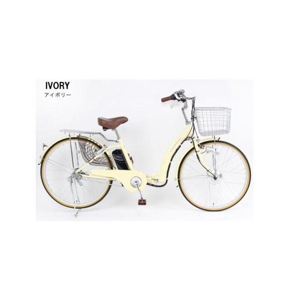 ■コンパクトな軽量大容量リチウムイオンバッテリー■3つのアシストモードの切り替え■大きな荷物もおさまる大容量丸型バスケットお買い物にも便利! カゴサイズ：高さ245mm、奥行315mm、幅380mm■丈夫な荷台を標準装備※掲載画像には一部、...