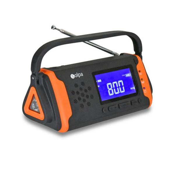 ■いつも使える もしもに頼れる1台5役■普段使いはもちろん、災害・緊急時の備えとして持ってて安心の「手回し/ソーラー蓄電ラジオ」。■4通りの充電方法により蓄えた電力で、ラジオ放送の受信、スマートフォンの充電や、懐中電灯、SOSアラームと、コ...