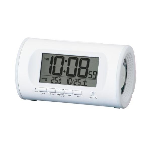 【発売日：2023年10月06日】■大型ベルが側面からのぞくスタイリッシュに仕立てた大音量目ざまし